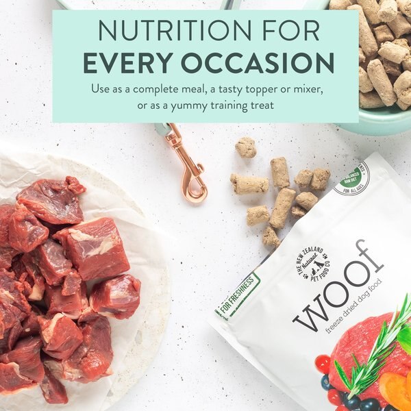 THE NEW ZEALAND NATURAL PET FOOD CO. Woof Travel Treat Wild Goat Grain ...