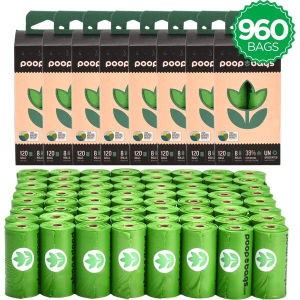 THE ORIGINAL POOP BAGS Countdown USDA Certified Biobased Rolls ...