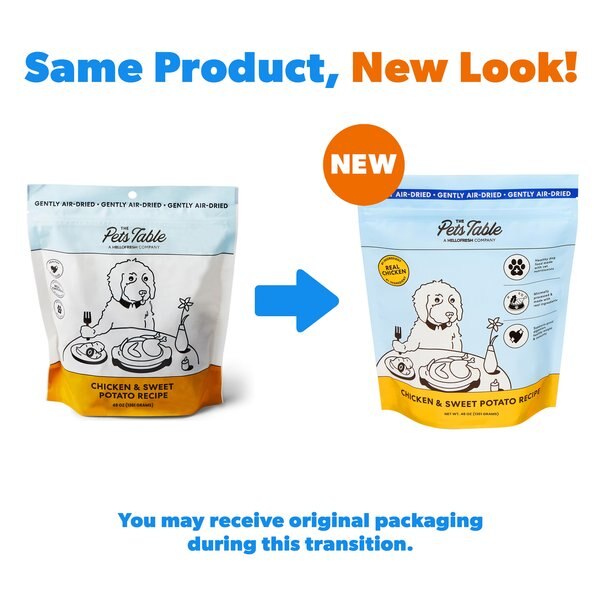 THE PETS TABLE Chicken & Sweet Potato Air-Dried Dog Food, 48-oz bag ...