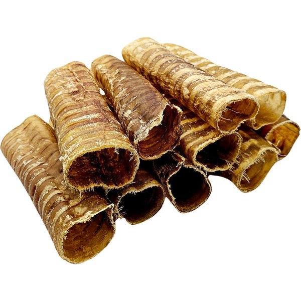 THE TREAT SHACK 6-in Whole Beef Trachea Tubes Natural Dog Chew Treats ...