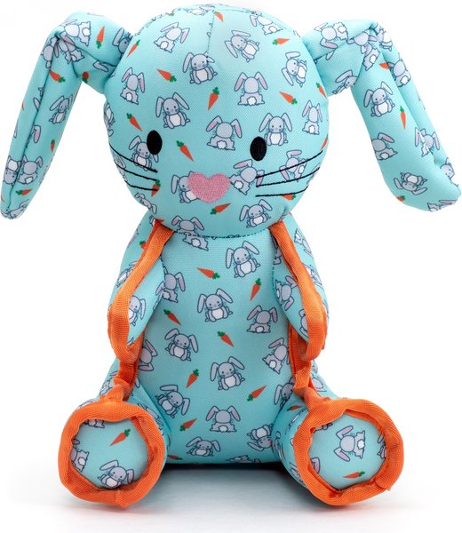 Out of Stock - THE WORTHY DOG Bunny Squeaky Plush Dog Toy, Mint, Large ...