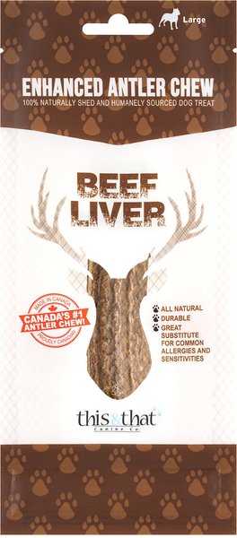 THIS AND THAT CANINE COMPANY North Country Natural Shed Beef Liver ...