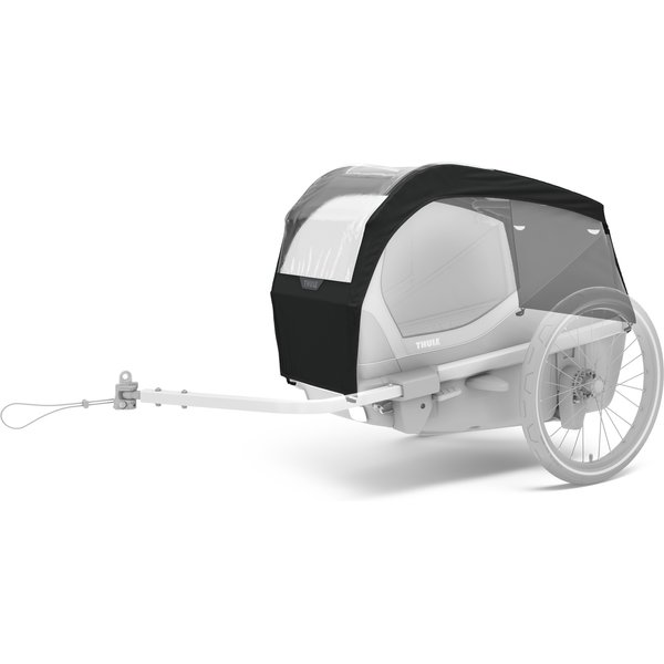 THULE Bexey Dog Bike Trailer Rain Cover, Clear, Medium - Chewy.com