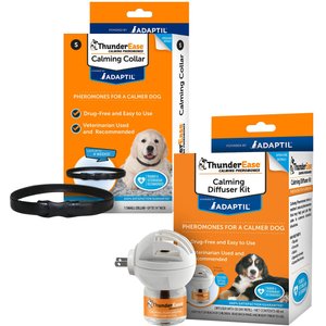 THUNDEREASE Powered by ADAPTIL Calming Pheromone Collar for Dogs, Small ...