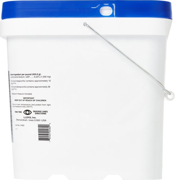 THYRO-L (levothyroxine sodium) Powder for Horses, 10-lb - Easy Refills ...