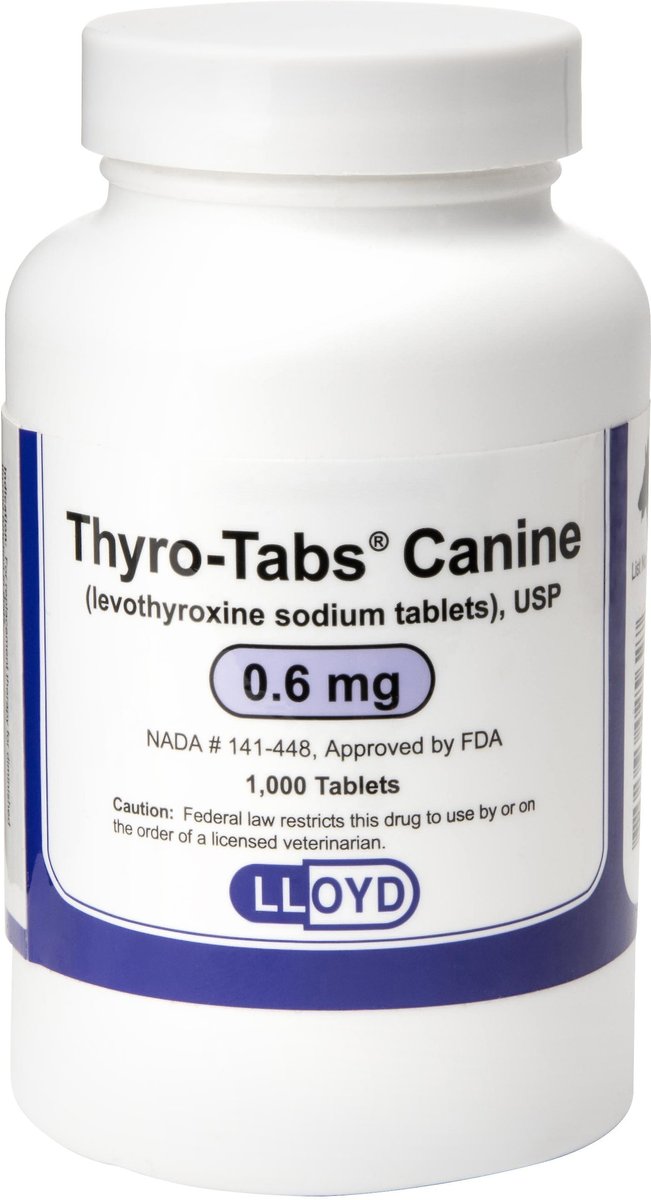 THYRO-TABS (Levothyroxine Sodium) Tablets, 0.6-mg - Easy Refills | Chewy Rx