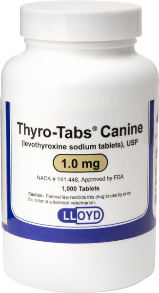 THYRO-TABS (Levothyroxine Sodium) Tablets, 1.0-mg - Easy Refills | Chewy Rx