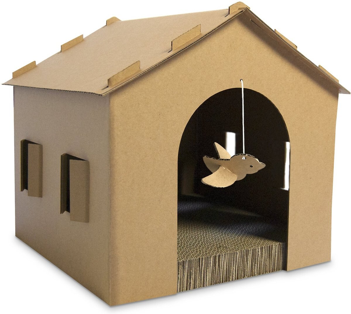 Out of Stock - TIGER TOUGH Gingerbread House Corrugated Cat Scratcher ...