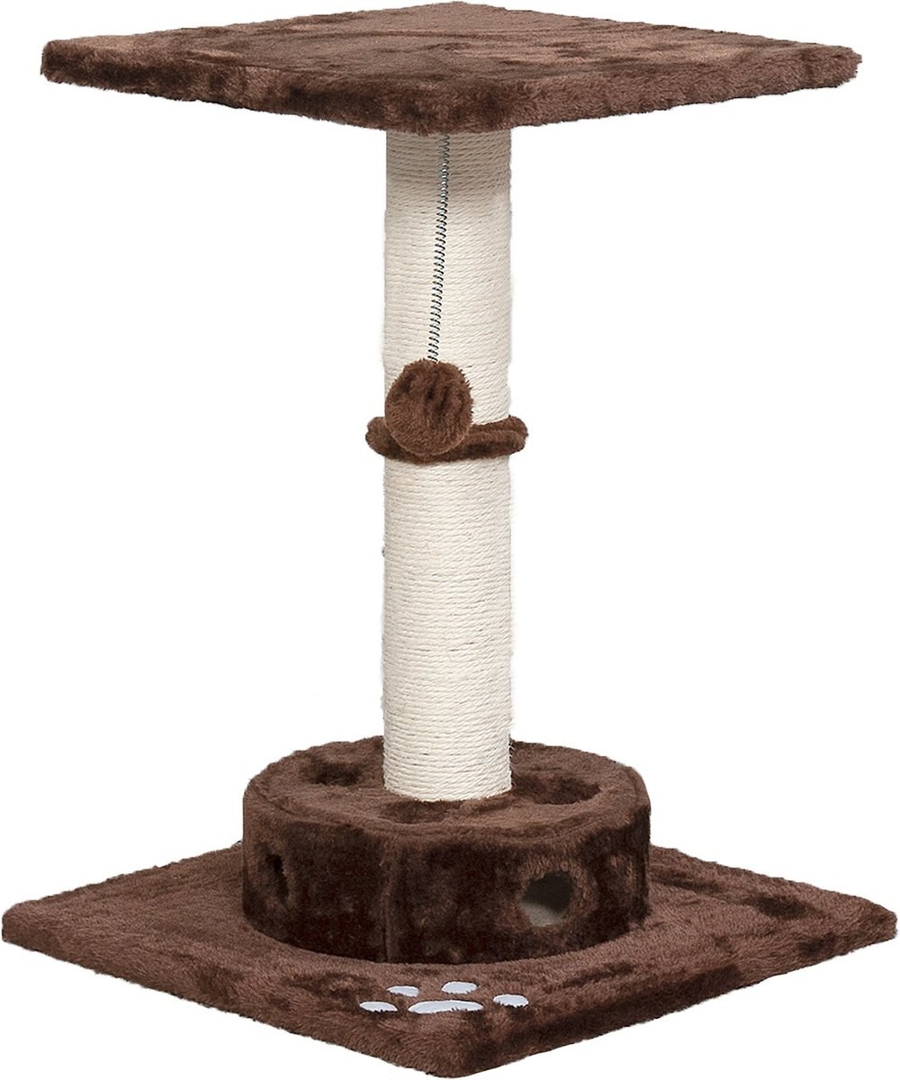 Discontinued - TIGER TOUGH Scratching Post 22.5-in Faux Fur Cat Tree ...