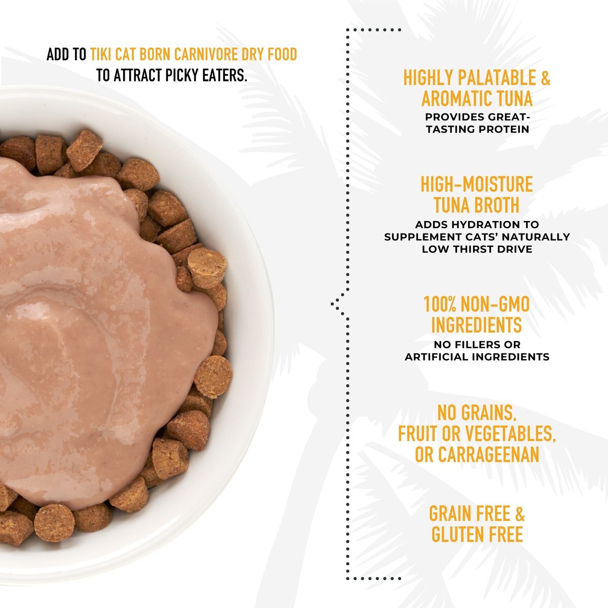 Out of Stock - TIKI CAT Born Carnivore Fussy Functional Cat Food Topper ...