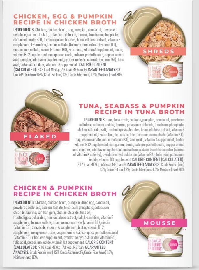 TIKI CAT VETERINARY SOLUTIONS GI-Health Trial Variety Pack Grain-Free ...