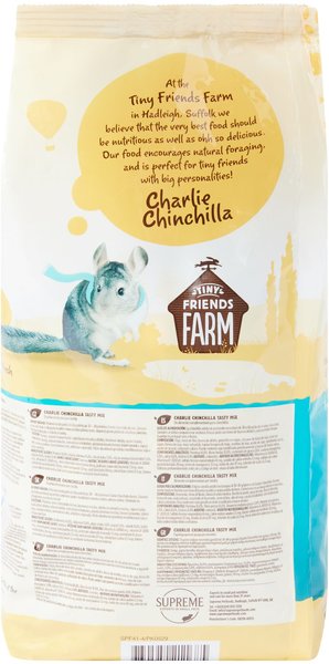 TINY FRIENDS FARM Charlie Chinchilla Food 2-lb bag - Chewy.com