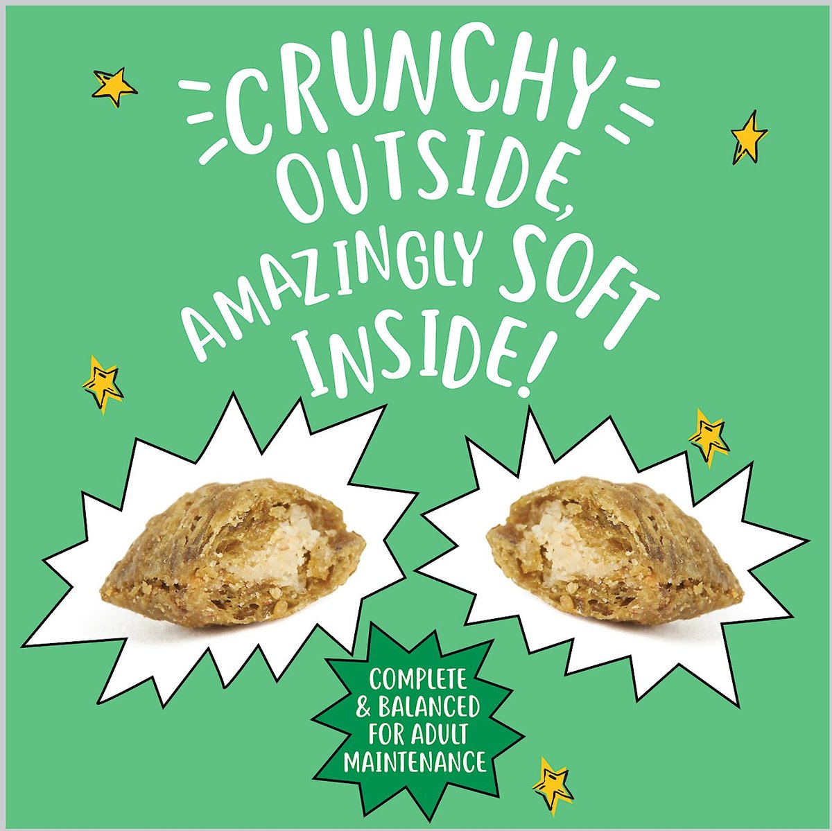 TINY TIGER Catnip Craze Flavor Filled Crunchy Cat Treats, 16-oz bag ...