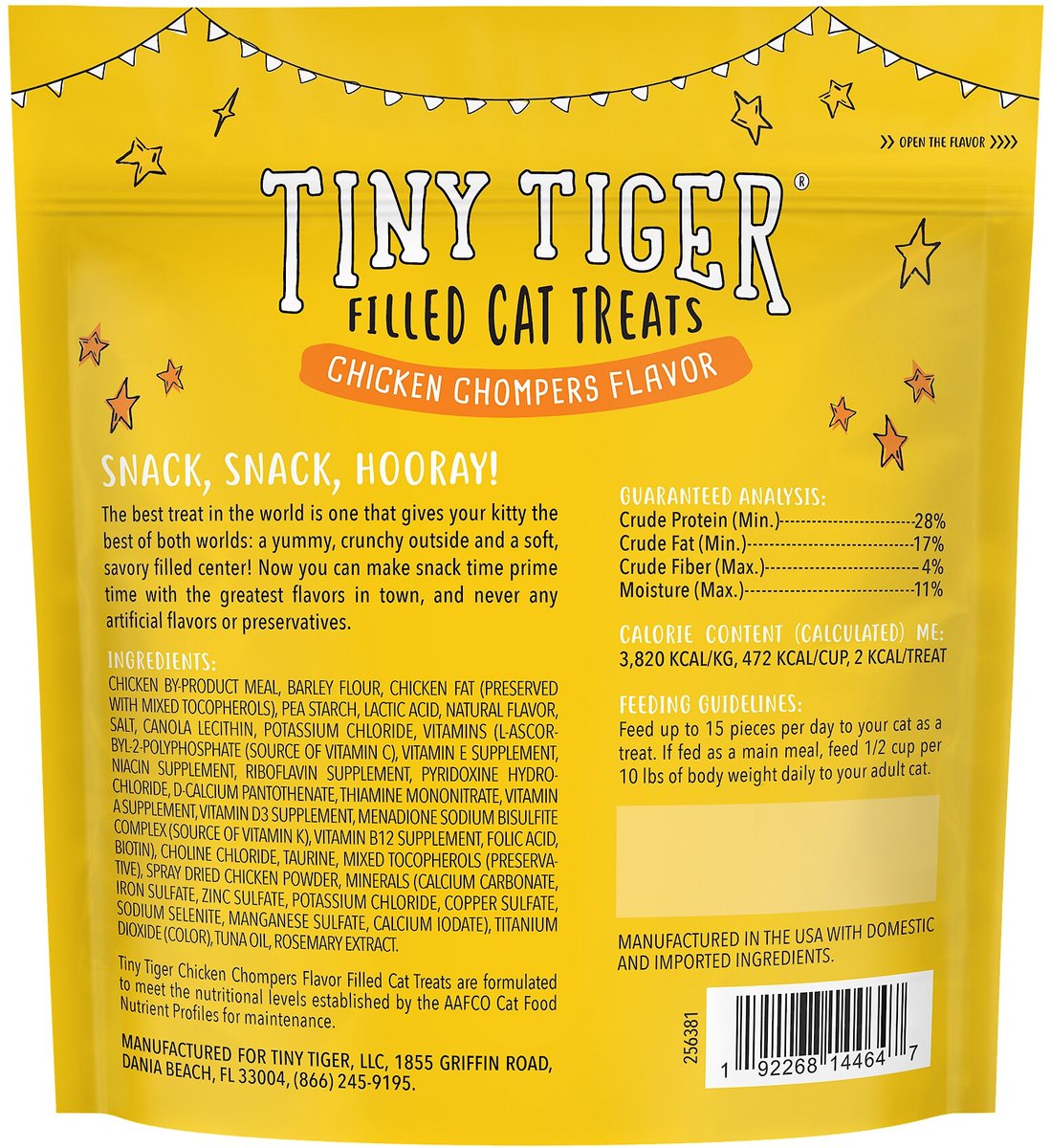 Out of Stock - TINY TIGER Chicken Chompers Flavor Filled Crunchy Cat ...