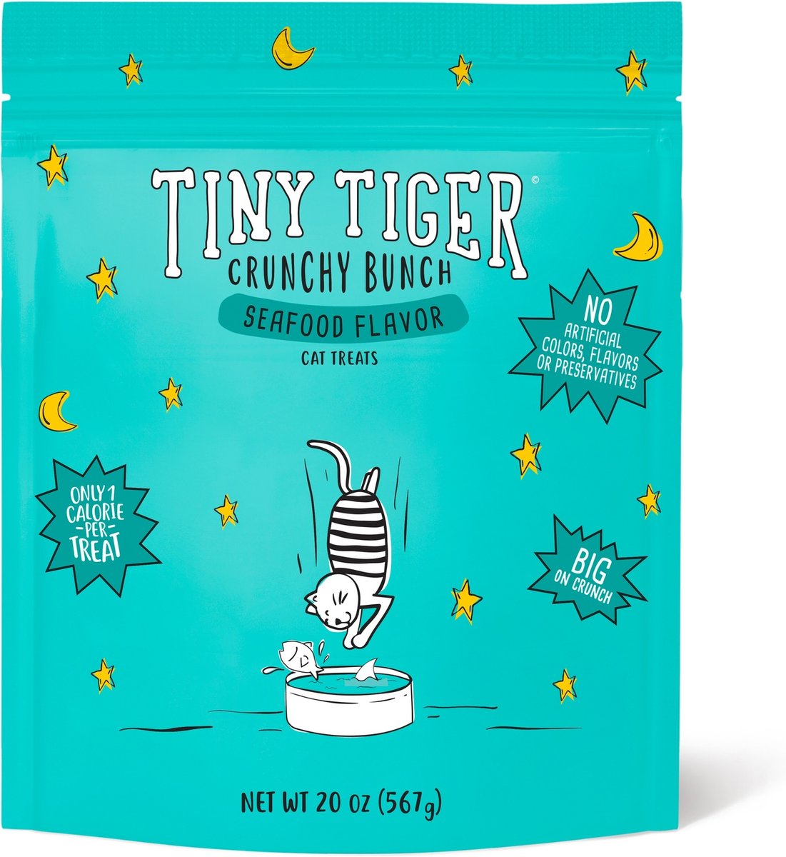 New Version Available - TINY TIGER Crunchy Bunch Fins of Fury Seafood ...