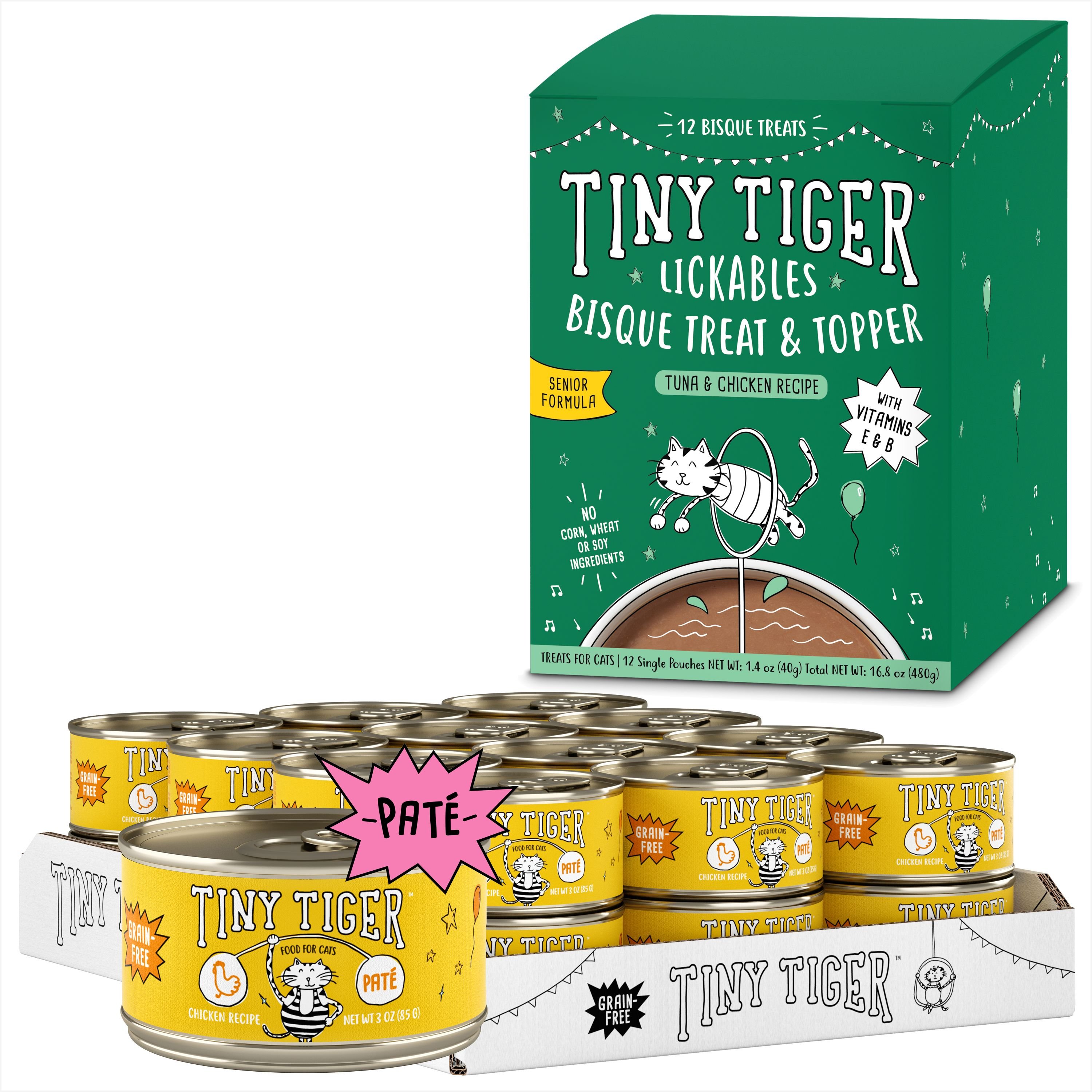 Questions and Answers about TINY TIGER Grain-Free Pate Chicken Recipe ...