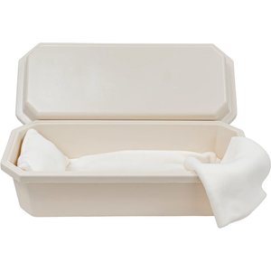 TITAN CASKET Standard Pet Casket, Almond, Cream, Large - Chewy.com