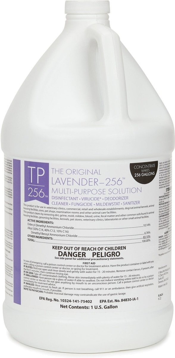 TOP PERFORMANCE 256 Disinfectant & Deodorizer, 1-gallon bottle ...