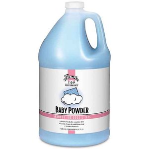 TOP PERFORMANCE Baby Powder Dog & Cat Shampoo, 1-gal bottle - Chewy.com