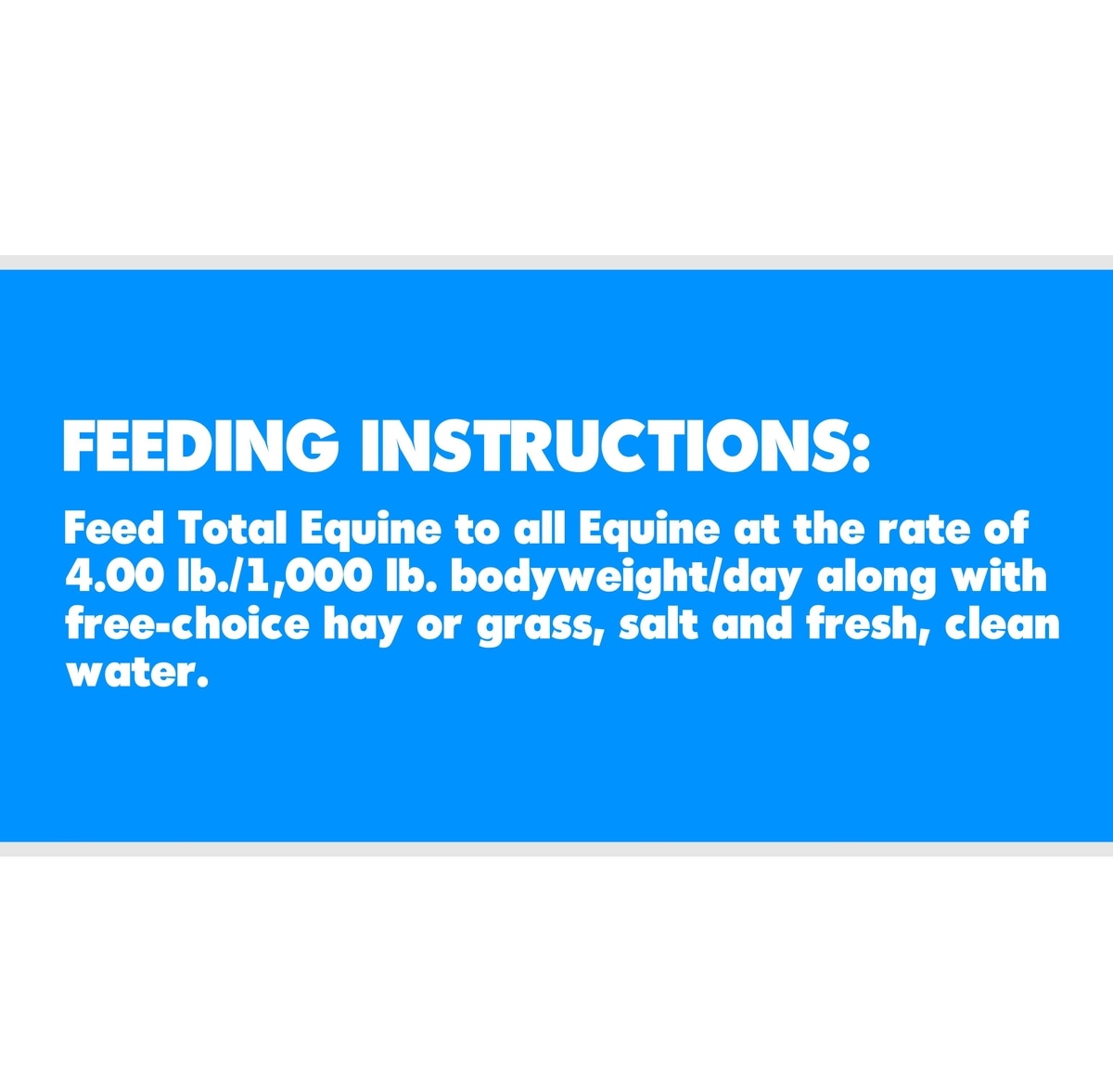 TOTAL FEEDS Total Equine Horse Feed, 40-lb bag - Chewy.com