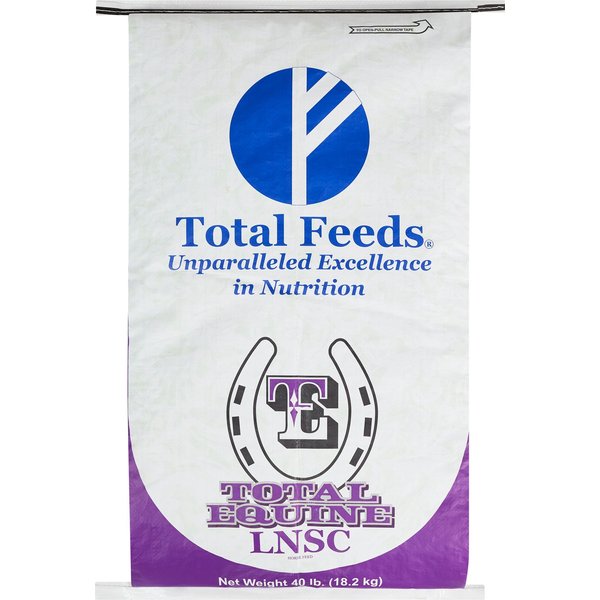 TOTAL FEEDS Total Equine LNSC Horse Food, 40-lb bag - Chewy.com