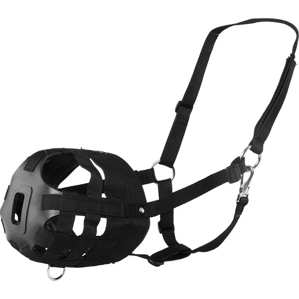 SHIRES EQUESTRIAN PRODUCTS Deluxe Comfort Horse Grazing Muzzle, Black ...