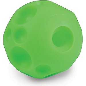 TRICKY TREAT Giggle Ball Squeaky Dog Toy, Green, Medium - Chewy.com