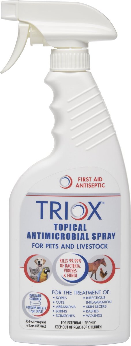 TRIOX Topical Antimicrobial Spray for Dogs - Chewy.com