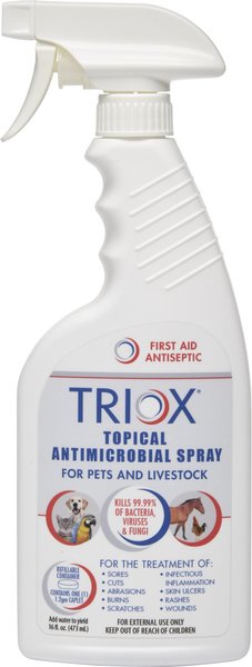 TRIOX Topical Antimicrobial Spray for Dogs - Chewy.com