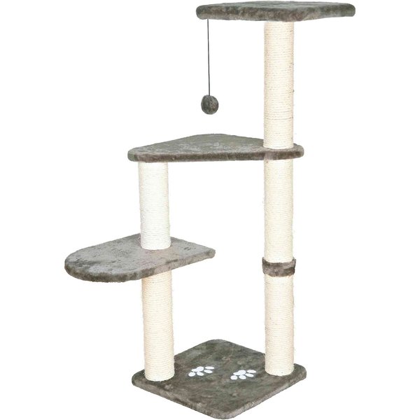 TRIXIE Altea 46-in Cat Tree, Gray - Chewy.com