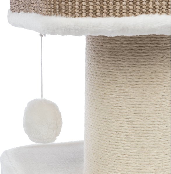 TRIXIE Ava Cat Scratching Post, XX-Large, Brown/White - Chewy.com