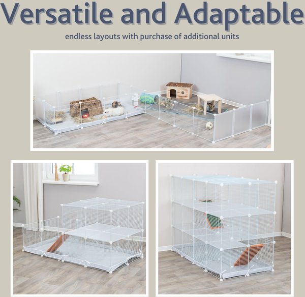 TRIXIE Indoor Enclosure Small Pet Playpen, White - Chewy.com