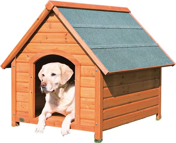 TRIXIE Log Cabin Dog House, Medium/Large - Chewy.com