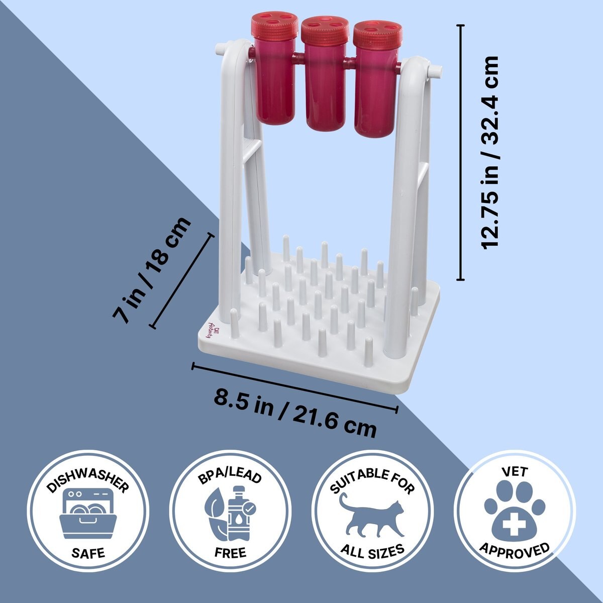 TRIXIE Mad Scientist Turn Around Activity Strategy Game Cat Toy - Chewy.com