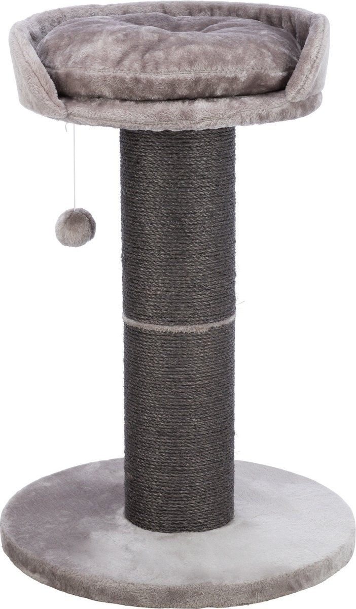 TRIXIE Pepino 35-in Plush Platform Cat Scratching Post - Chewy.com