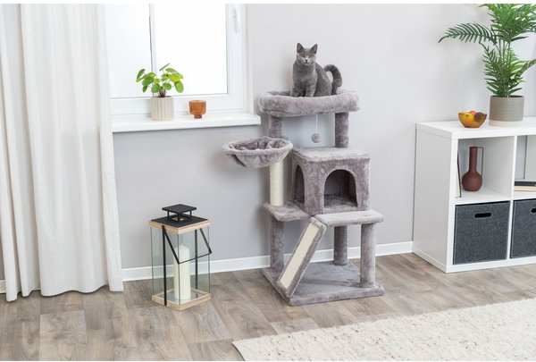 TRIXIE Pepito Cat Tree, Gray - Chewy.com