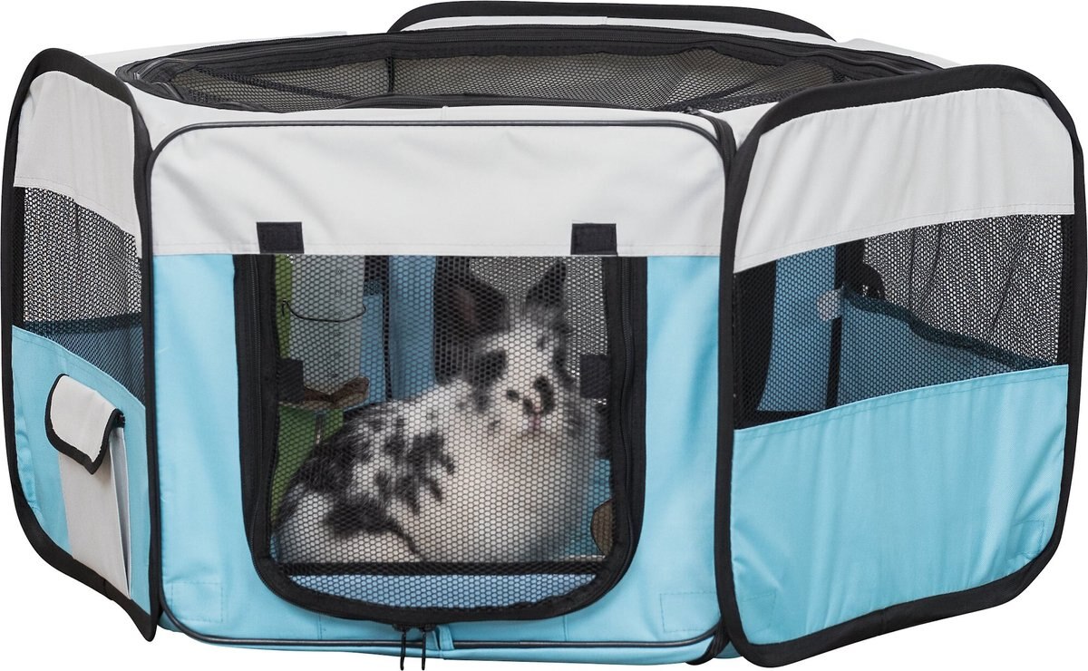 TRIXIE Soft Sided Portable Rabbit Playpen, Medium - Chewy.com