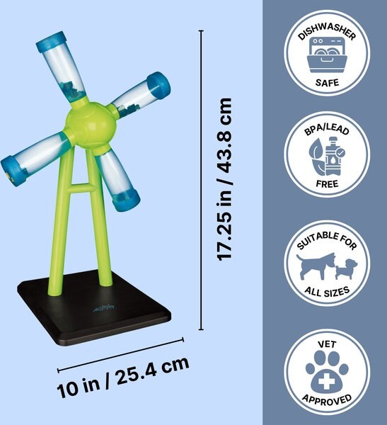 TRIXIE Windmill Activity Strategy Game Dog Toy - Chewy.com