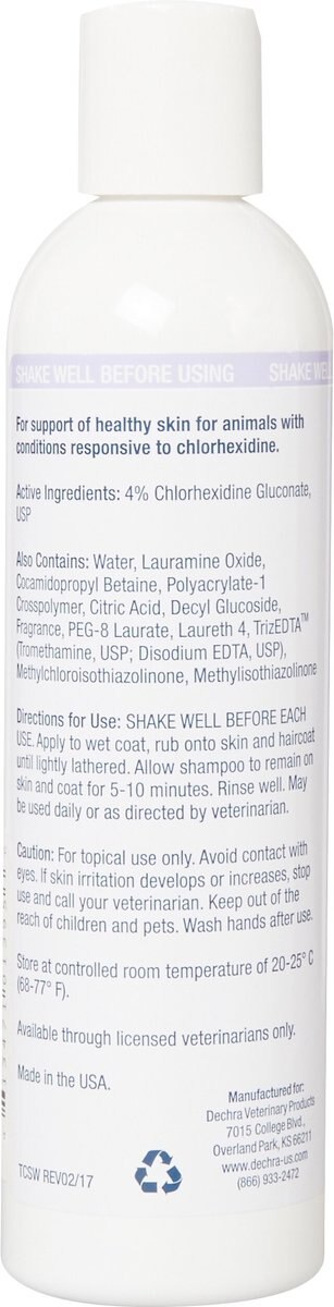 TRIZCHLOR 4 Shampoo for Dogs, Cats & Horses, 8-fl oz bottle - Chewy.com
