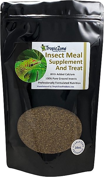 TROPICZONE Insect Meal Supplement & Treat Reptile Food, 16-oz bottle ...