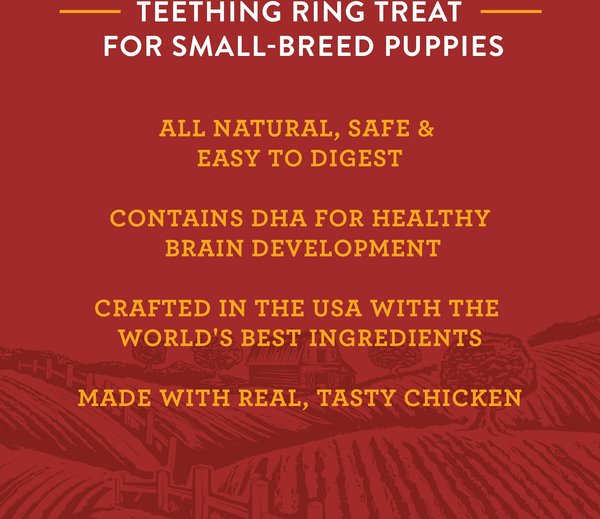 TRUE ACRE FOODS, All-Natural, Puppy Dental Teething Treat, Original ...