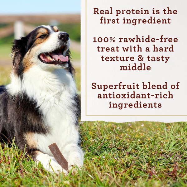 TRUE ACRE FOODS Hearty Bones Beef Flavored Treats, 16-oz bag - Chewy.com