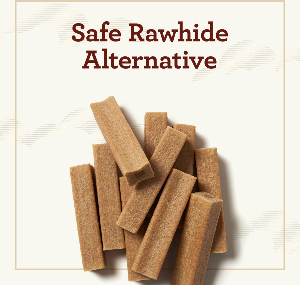 TRUE ACRE FOODS Medium Stuffed Bone Treats Meaty Middle Made with real ...