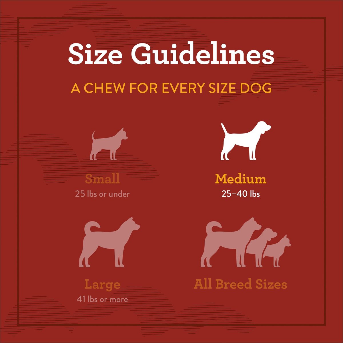 TRUE ACRE FOODS Medium Stuffed Bone Treats Meaty Middle Made with real ...