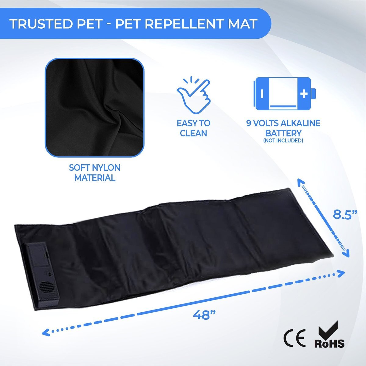 Out of Stock - TRUSTED PETS Sofa Scram Pet Deterrent Scat Mat, Medium ...