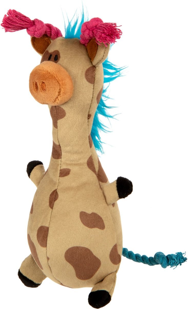 TRUSTYPUP Long Neck Giraffe Tough Squeaky Dog Chew Toy, Small - Chewy.com