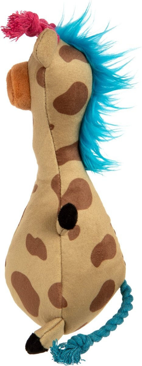 TRUSTYPUP Long Neck Giraffe Tough Squeaky Dog Chew Toy, Small - Chewy.com