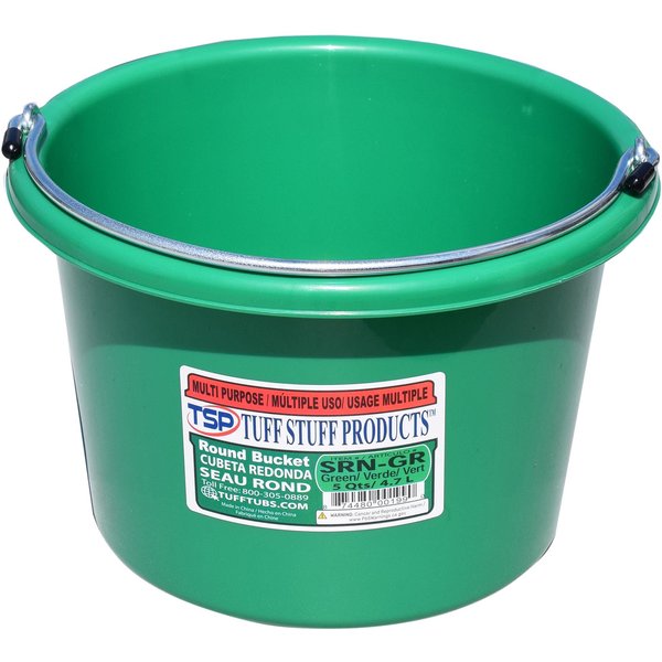 TUFF STUFF PRODUCTS Rubber Round Farm Animal Feeder, 4-qt - Chewy.com