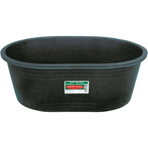 TUFF STUFF PRODUCTS Super Duty Oval Tank Farm Animal Feeder, 40-gal ...