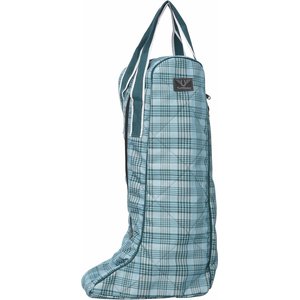 Out of Stock - TUFFRIDER Bonum Equestrian Horse Boot Bag, Teal Plaid ...